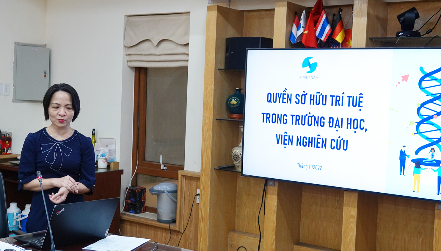 Đưa công tác sở hữu trí tuệ thành nhiệm vụ thường xuyên trong Trường ...